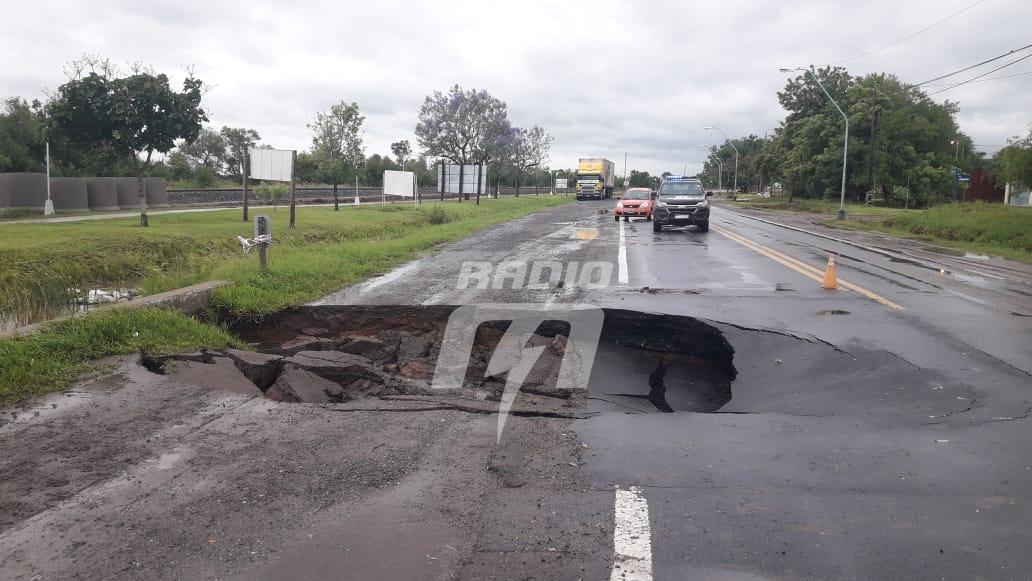 Se hundió la Ruta Nacional 11 | Radio EME