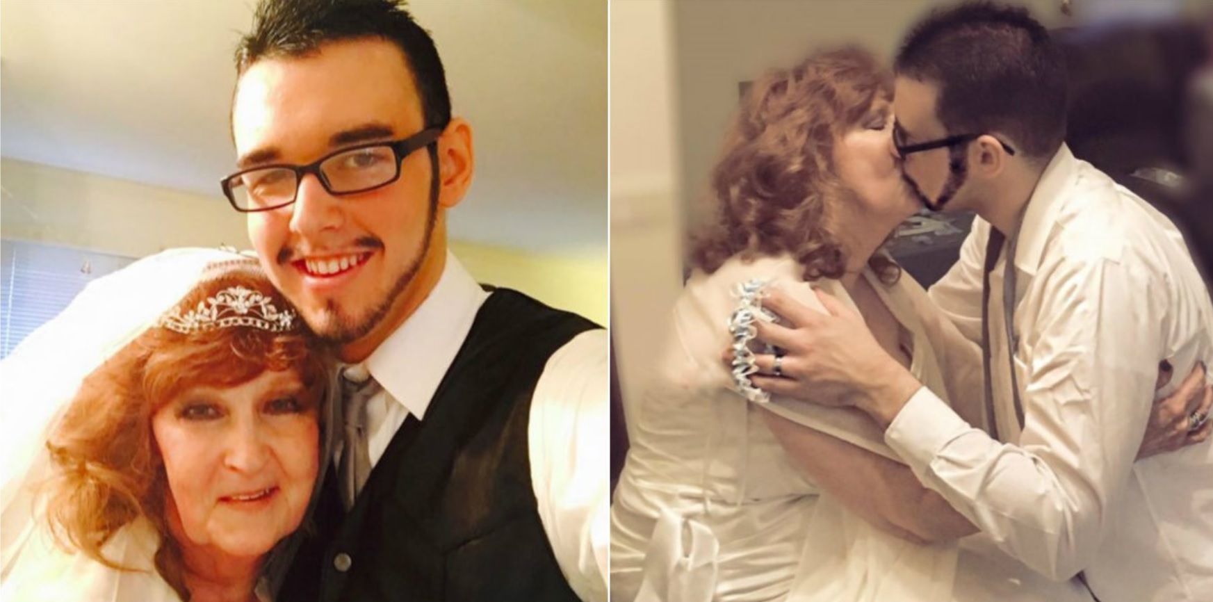 Abuela y adolescente se conocieron en un funeral, se casaron y ahora ...