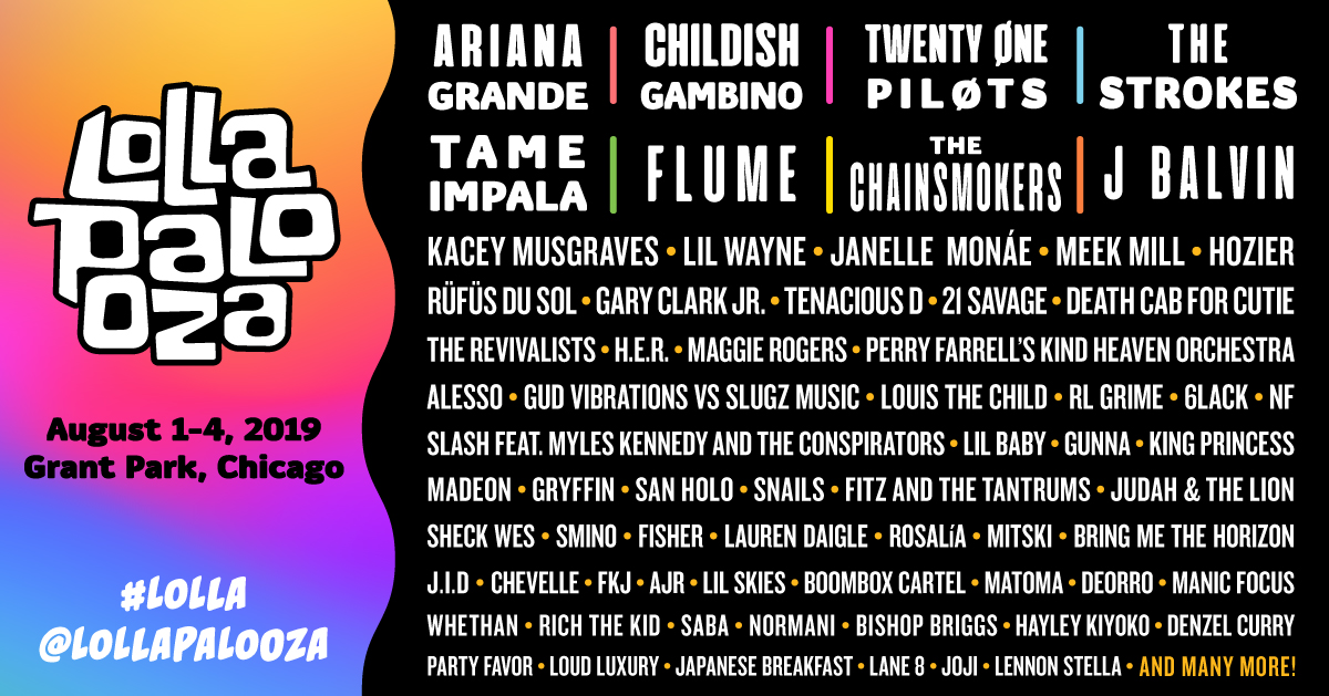 Lollapalooza 2020 ya tiene el line-up día por día | Radio EME