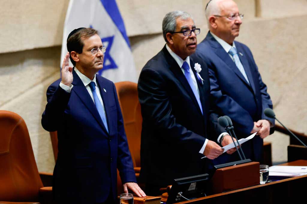 Isaac Herzog juró su cargo como presidente de Israel | Radio EME