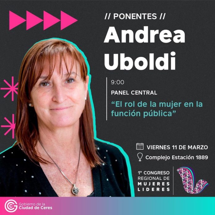 Andrea Uboldi disertará sobre «El rol de la mujer en la función pública ...