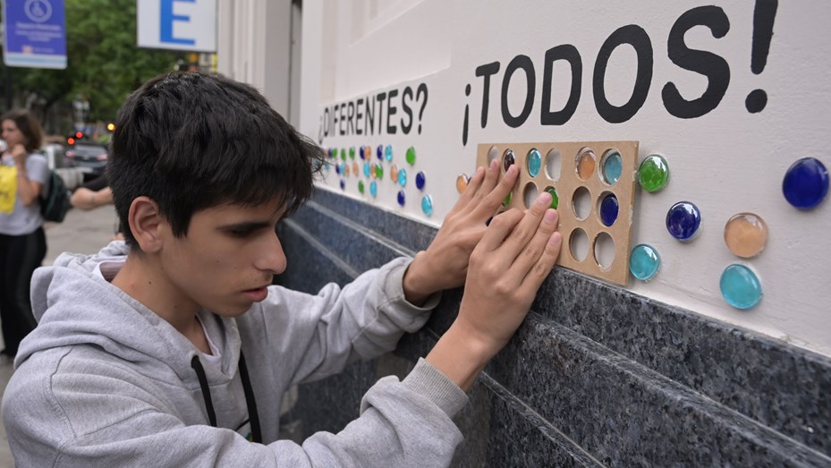 Rosario tendrá el primer mural en Braille para visibilizar ese sistema ...