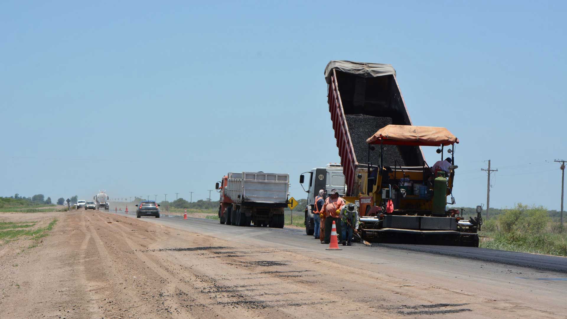 Avanza la reconstrucción de la Ruta 95 en el norte santafesino