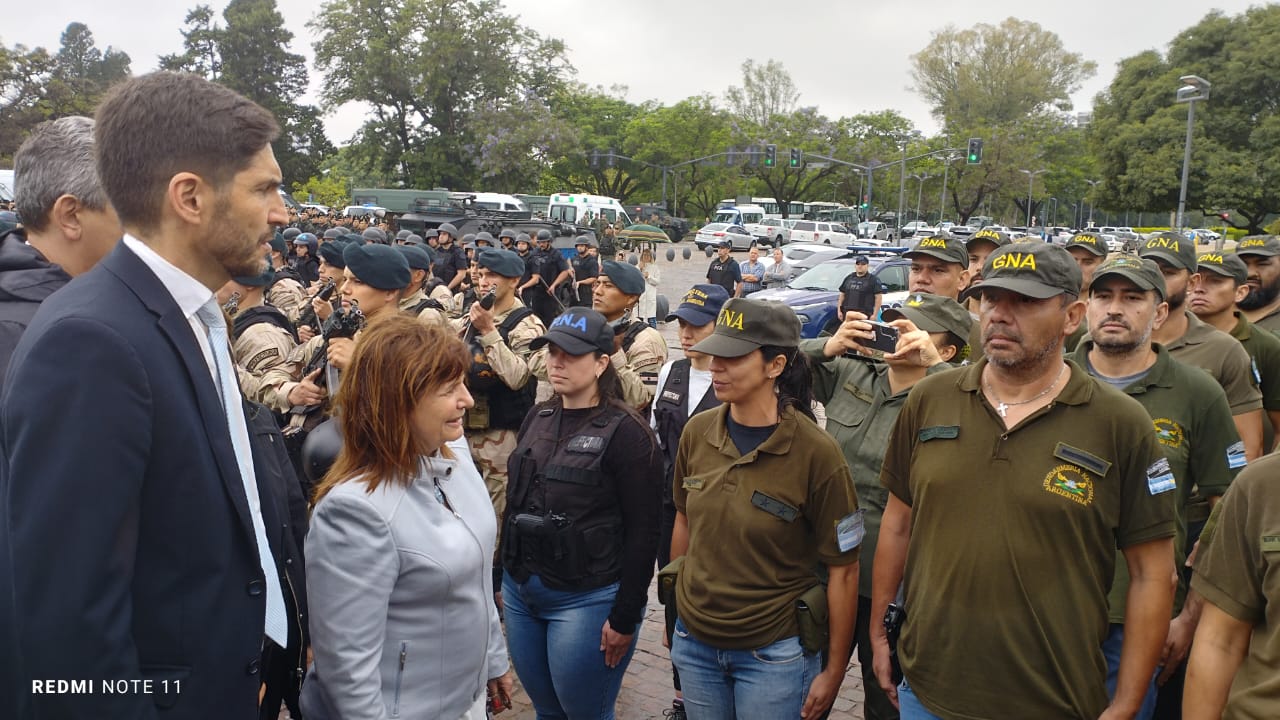 En Rosario y con Pullaro, Bullrich presentó el Plan Bandera | Radio EME