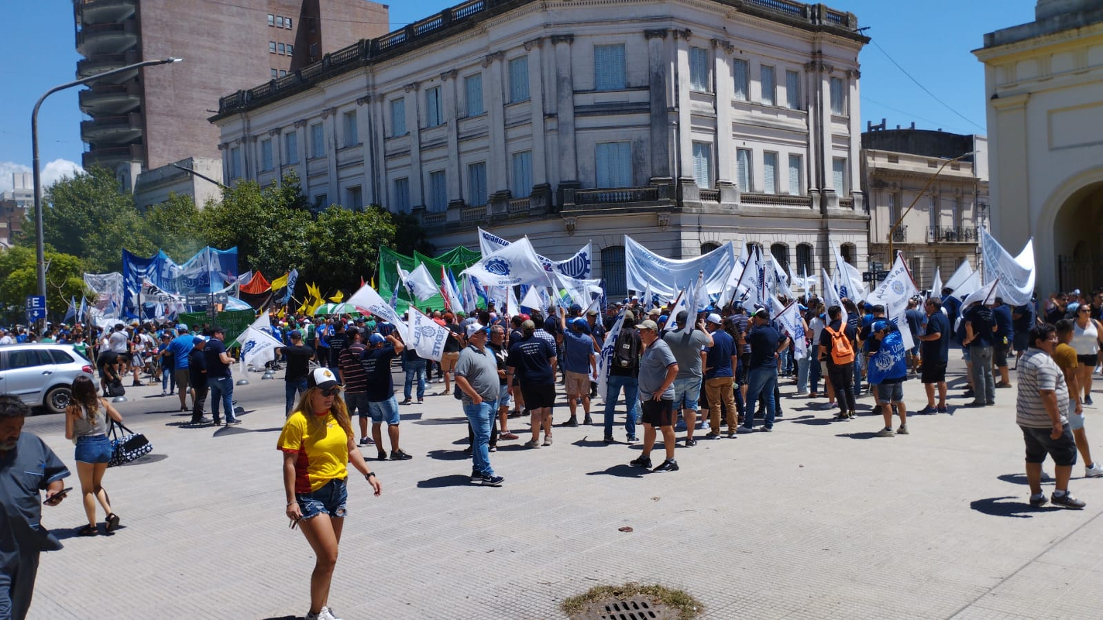 El Paro General De La Cgt Contra El Gobierno De Milei Contó Con