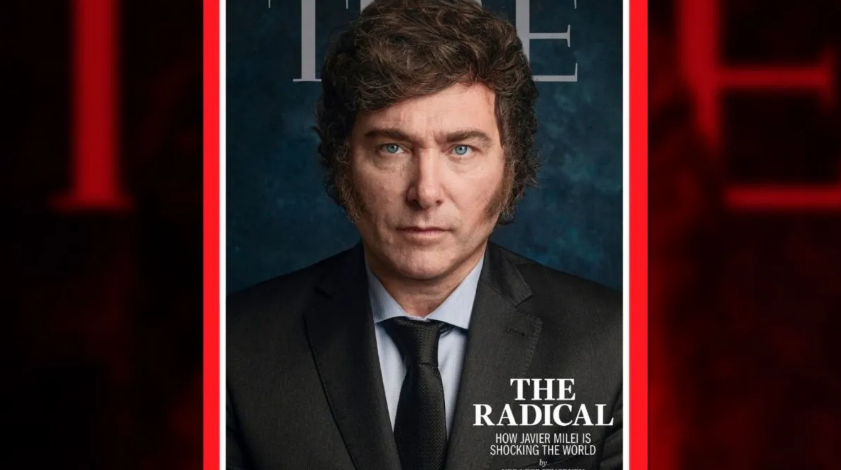 Milei protagoniza la portada de la revista Time: "El Radical"