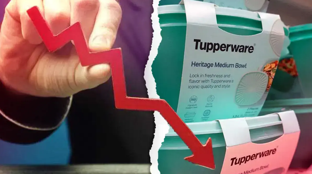 Tupperware se declara en quiebra tras la caída de la demanda