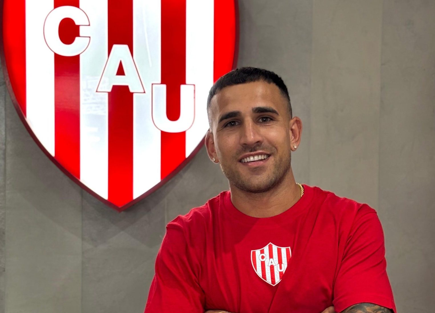 Franco Fragapane fue presentado en Unión