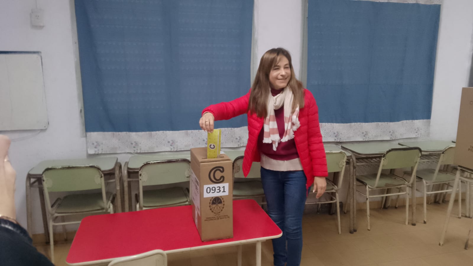 Votó María Luengo: “Votar es un acto de esperanza” | Radio EME