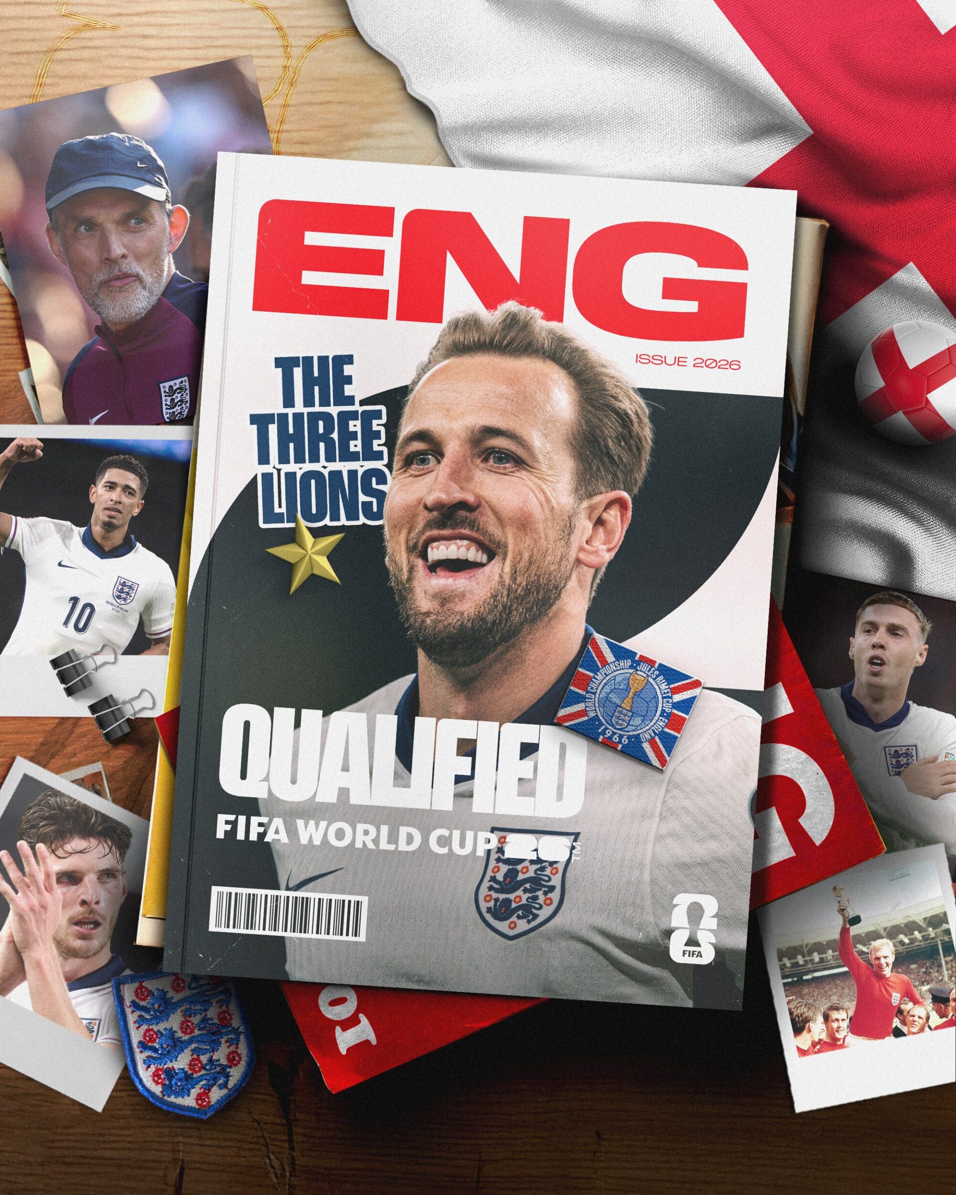 Inglaterra y 5 países más clasificaron al Mundial 2026 | Radio EME