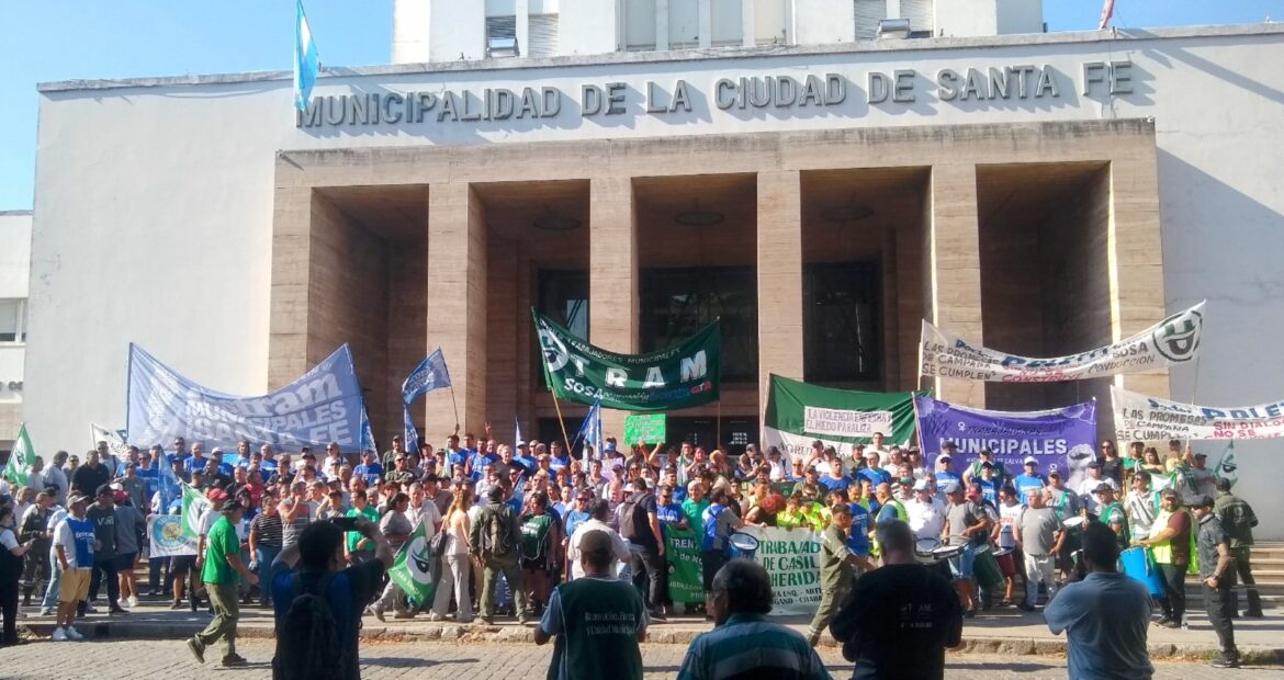 UTRAM fue convocado por el municipio y se normalizó el tránsito en el ...