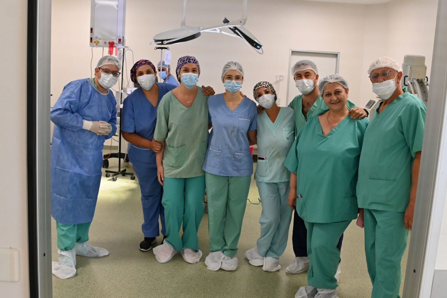 Mientras se trasladaban pacientes, el Hospital Jaime Ferré realizó su ...